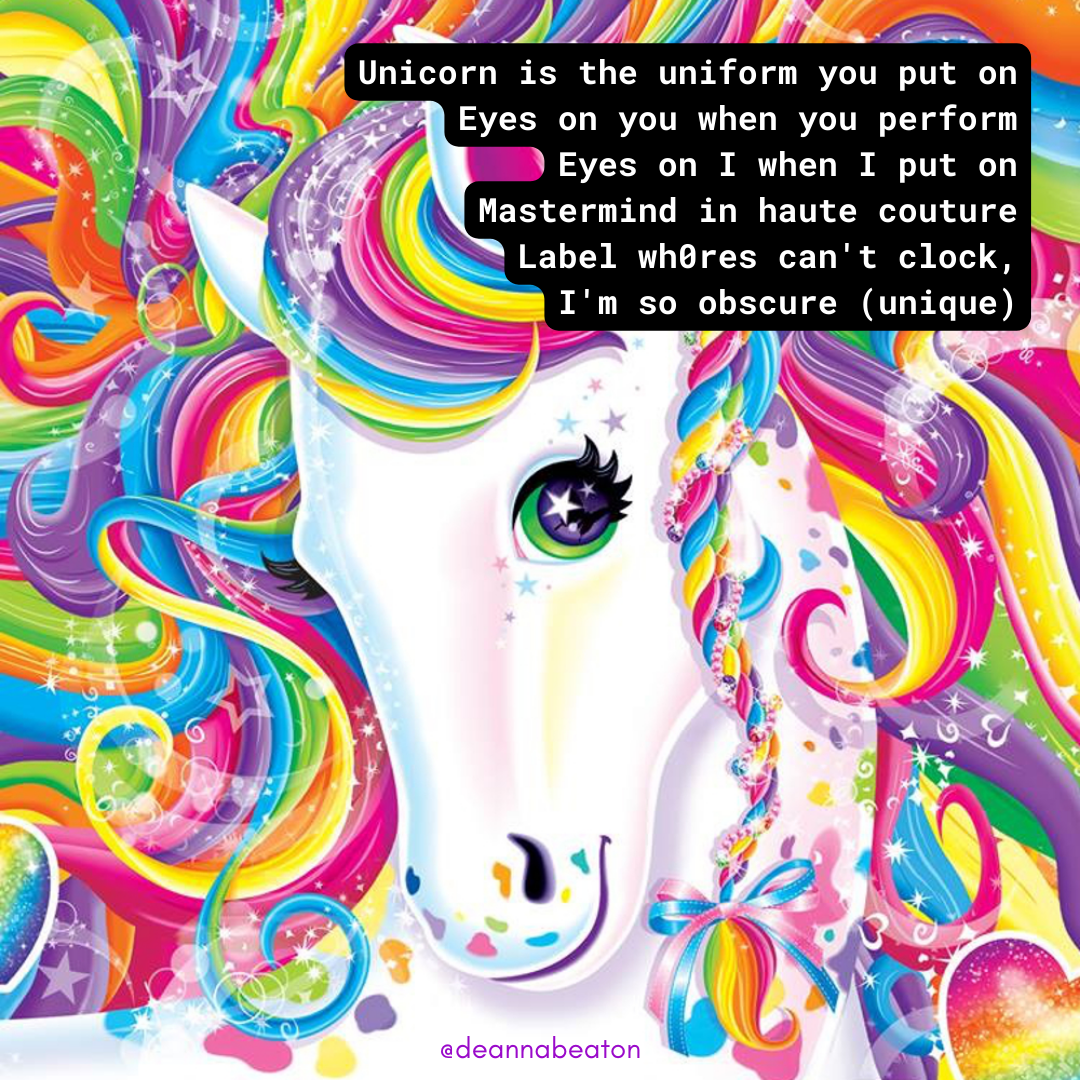 Lisa Frank & Beyonce #FeelingMyselfFriday - Deanna Beaton